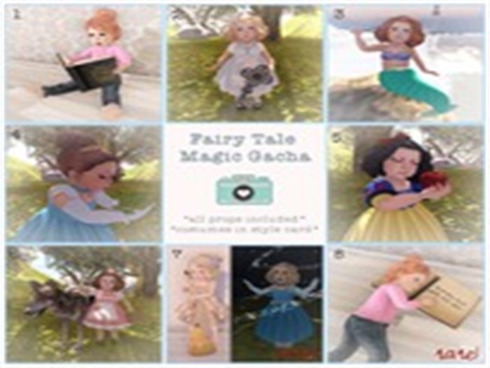 Second Life Marketplace - .click. Fairy Tale Magic Gacha 2
