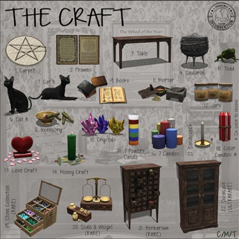 Second Life Marketplace - [IK] The Craft - 20. Scale & Weight - RARE ...