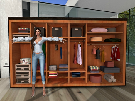 Second Life Marketplace - Tiffany Wardrobe with Anims - Texture Changeable