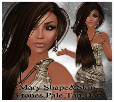 Second Life Marketplace - Mary Shape&Skin 3 tones