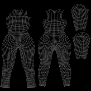 Second Life Marketplace - Full Perm Women's Full Body Suit For Maitreya ...