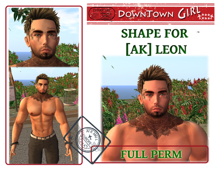 Second Life Marketplace - Shape for [AK] Leon demo