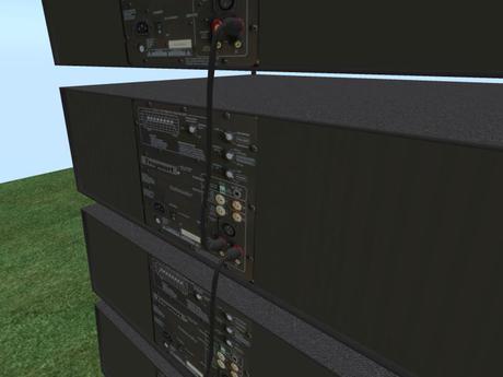 Second Life Marketplace - TM Line Array 9 Speakers MC