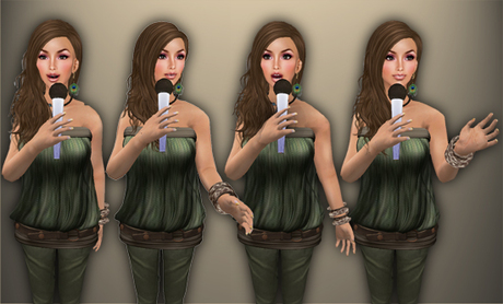 Second Life Marketplace - Microphone for speeches and Mouth moves
