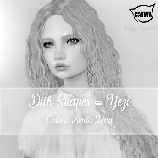 Second Life Marketplace - Diih Shapes - Yezi (Bento Catwa) DEMO