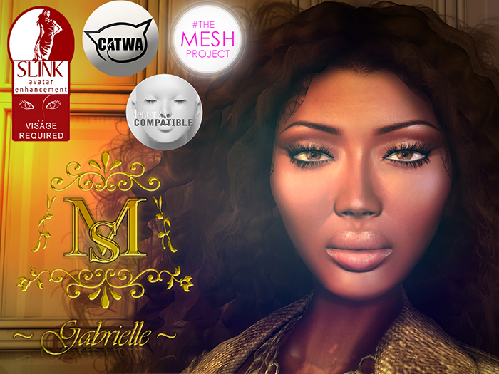 Second Life Marketplace - {Meghindo's} ~ Gabrielle ~ Skin ~ Slink