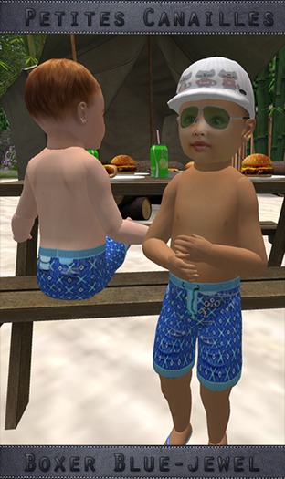 Second Life Marketplace - BOXER BLUE JEWEL (revolver)