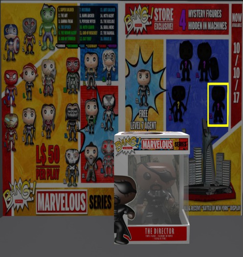 Second Life Marketplace - BANG! FIGURES: MARVELOUS SERIES #23 - THE ...