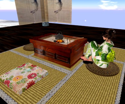 Second Life Marketplace - TC - Japanese Kyoto Style Hibachi