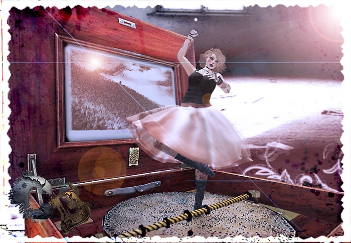 Second Life Marketplace - { C.B } pose music box solo (Wear me)---BOX