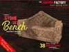 Second Life Marketplace - Celtic Stone Sex Bench - Bento Animations