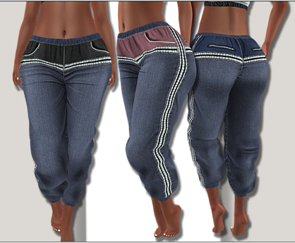 Second Life Marketplace - STATURA WOMANS PANTS TEXTURES -AT LEISURE X 8 ...