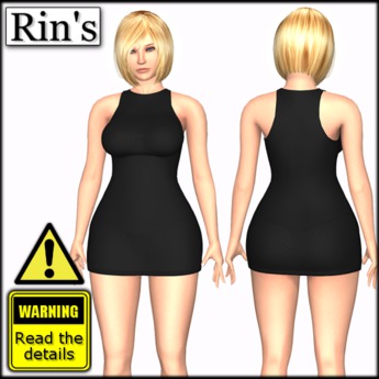 Second Life Marketplace - Rin's Giant Mini Dress III for Rin's Mesh ...