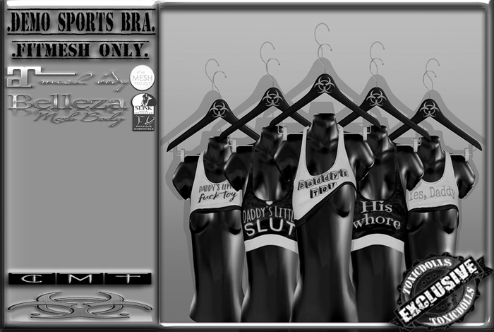 Second Life Marketplace [td] Demo Sports Bra