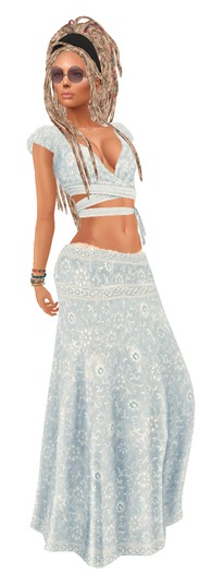 Second Life Marketplace - ALB JALA skirt & top 12 baby - SLink Maitreya ...