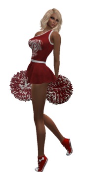 Second Life Marketplace - Alabama cheerleader