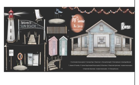 Second Life Marketplace - ionic : Shore path (curve)