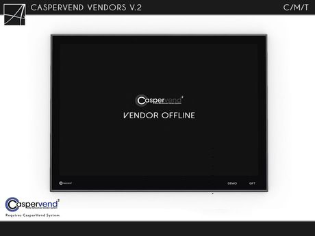 Second Life Marketplace - [AC] CasperVend Vendors V.2 - [Single w/Panel]