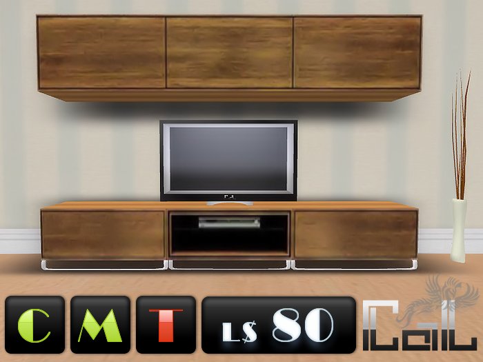 Second Life Marketplace - [CaL] TV Unit - Classic Series (BOXED)
