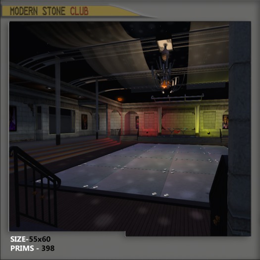 Second Life Marketplace - **T&M**Modern Stone Club