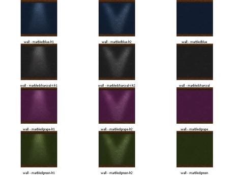 Second Life Marketplace - 27 Wall - Paint & Trim Textures Pk2