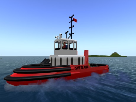 Second Life Marketplace - Ocean Going Tug: Svetlana