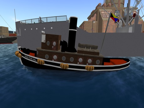 Second Life Marketplace - Harbour Tug: Lady of the Lake