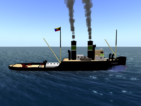 Second Life Marketplace - Deep Sea Salvage Tug: Frankie
