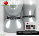 Second Life Marketplace - Fapple- Mesh Leather RLV Collar UNISEX Pins