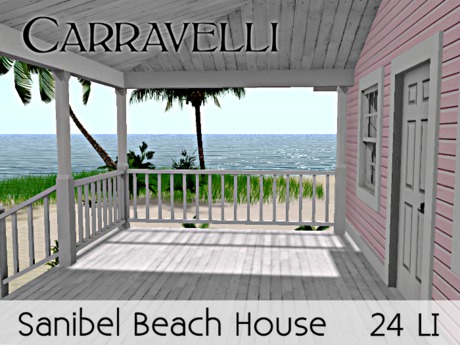 Second Life Marketplace - Carravelli :: Sanibel Beach House :: Rose