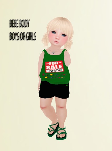 Second Life Marketplace - MT PARENTS SALE GREEN BEBE BODY