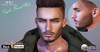 Second Life Marketplace - -[CL]- Taylor Facial Hair (CATWA/OMEGA) Black ...