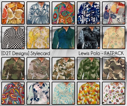 Second Life Marketplace - [D2T OUTLET] Lewis Polo -DEMO- (Unpack HUD)