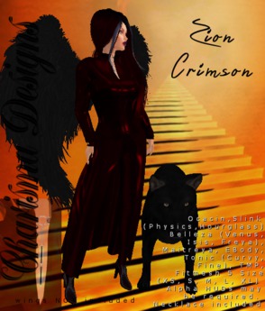 Second Life Marketplace - Charisma's Designs Zion Crimson