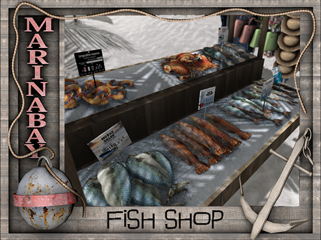 Second Life Marketplace - fish shop