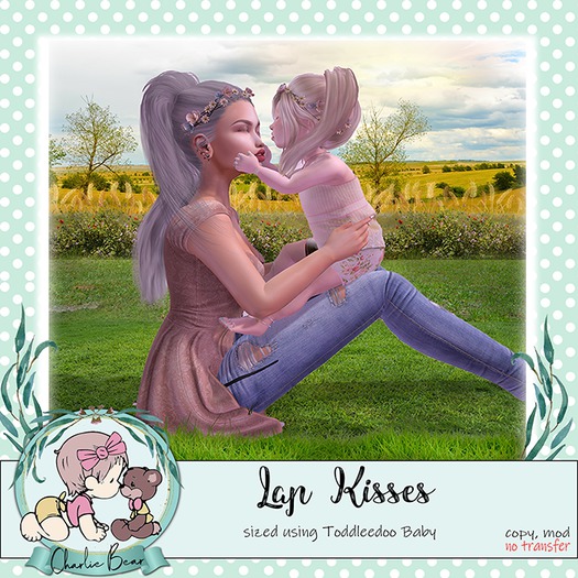 Second Life Marketplace - Snuggle.Bear.Poses - Lap Kisses