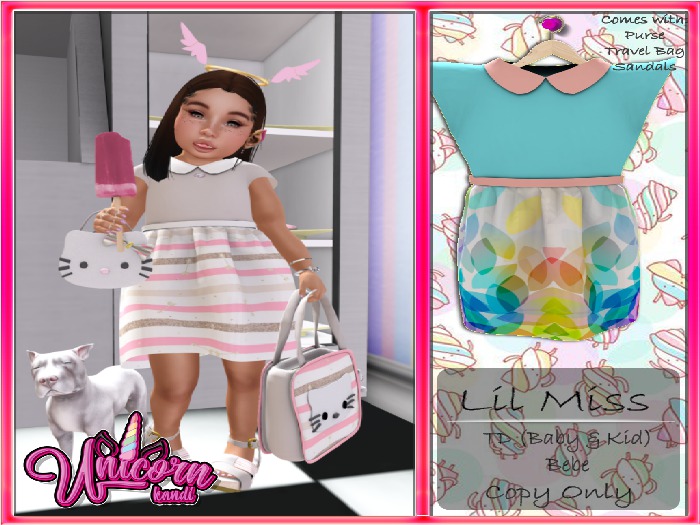 Second Life Marketplace - *Unicorn Kandi* Lil Miss Breezy Hud {Wear Me!}