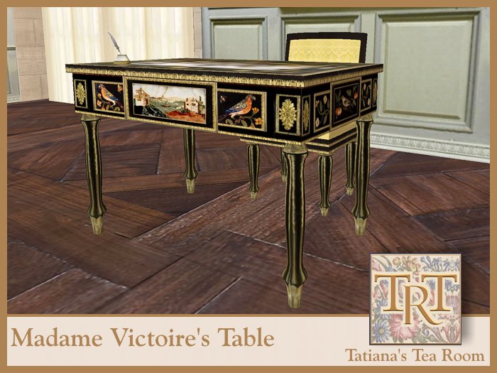 Second Life Marketplace - TTR-Madame Victoire's Table