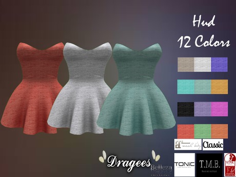 Second Life Marketplace - ~AB~ Elle Dress