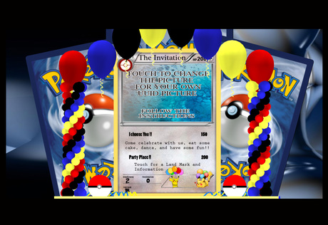 Second Life Marketplace - Geektastic Birthday Invitation Hud