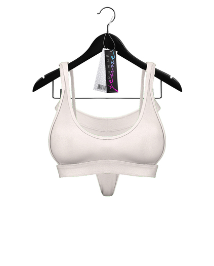 Second Life Marketplace - Jeune by Rowne.Kaliyah Bikini Set - White