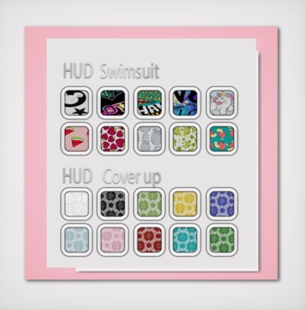 Second Life Marketplace - :: C.K Klara Swimsuit and cover