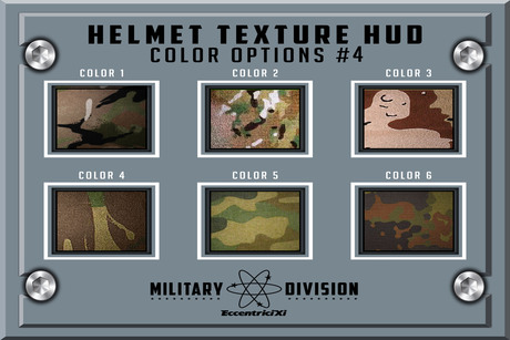 Second Life Marketplace - ~EXi~ Valkyrie Helmet Color Set #4