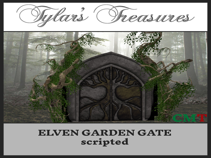 Second Life Marketplace - .:TT:. ELVEN GARDEN GATE box