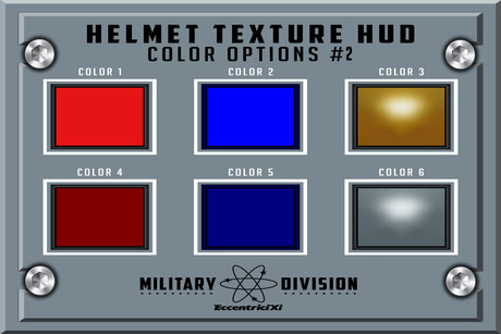 Second Life Marketplace - ~EXi~ Helmet Sovereign Color Set #2