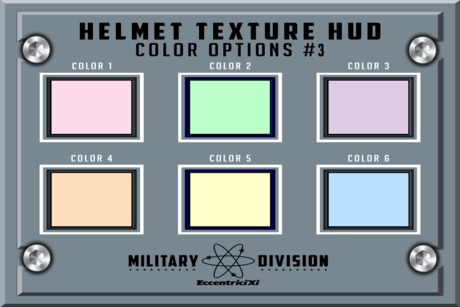 Second Life Marketplace - ~EXi~ Helmet Hornet Color Set #3