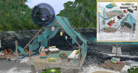 Second Life Marketplace - Sway's [Elio] Ocean Hangout - 21 Piece Set w ...