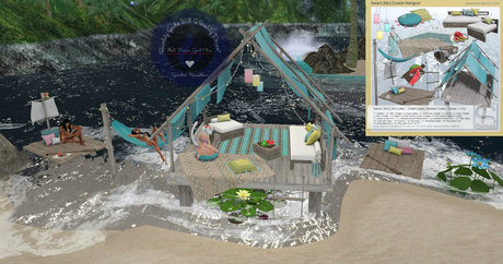 Second Life Marketplace - Sway's [Elio] Ocean Hangout - 21 Piece Set w ...