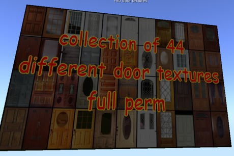 Second Life Marketplace - Collection of Doors Textures