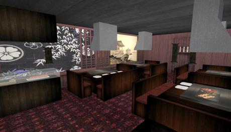 Second Life Marketplace - Mesh Hibachi Restaurant Filler Building 25 LI